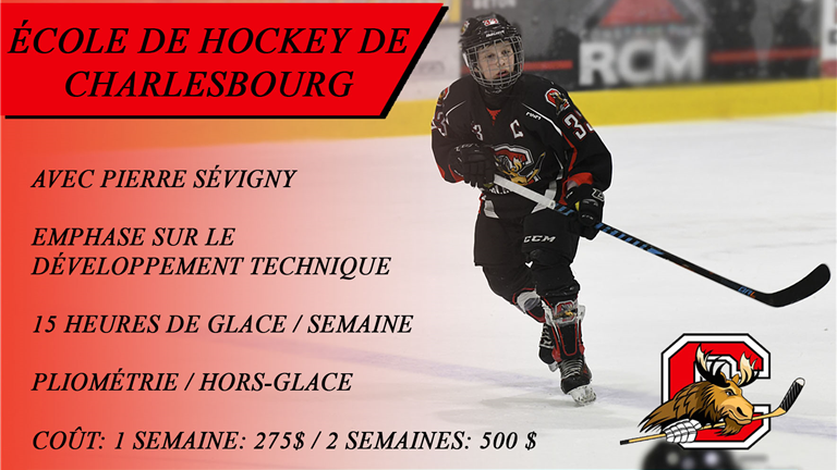 ÉCOLE DE HOCKEY CHARLESBOURG ÉTÉ - PIERRE SÉVIGNY ! | PROGRAMMES HOCKEY ...